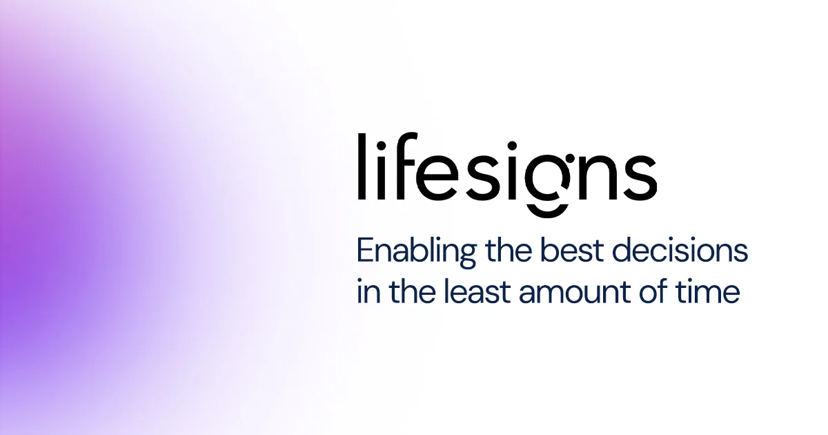 Lifesigns | Empowering Intelligence